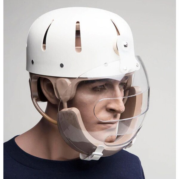 SAFETY HELMET FACE SHIELD | ICS Jail Supplies