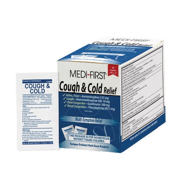 MEDI-FIRST COUGH & COLD RELIEF | ICS Jail Supplies