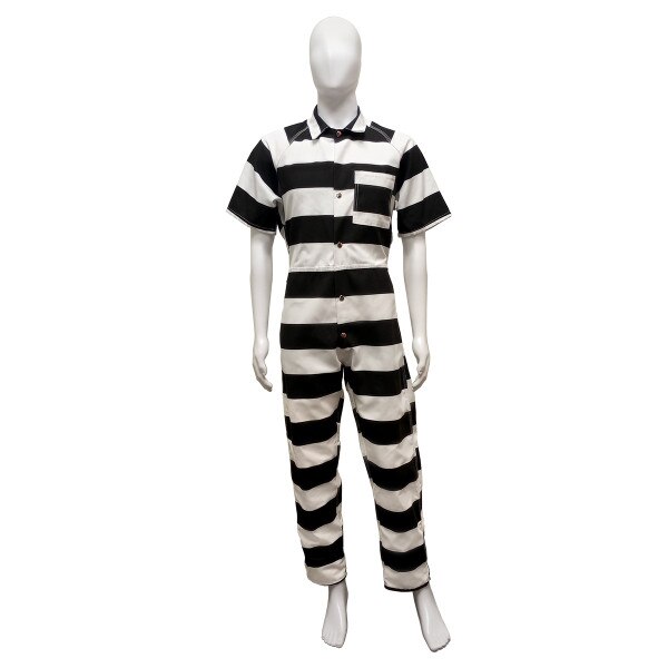 ICS TRI-MAX STRIPED INMATE COVERALLS | ICS Jail Supplies