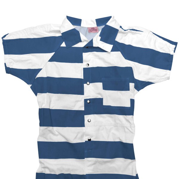 ICS TRI-MAX STRIPED INMATE COVERALLS | ICS Jail Supplies