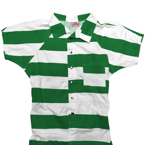 ICS TRI-MAX STRIPED INMATE COVERALLS | ICS Jail Supplies