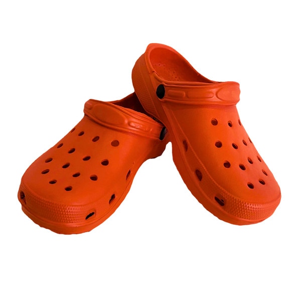 ORANGE EVA CLOGS