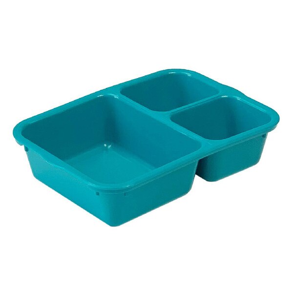 JONESZYLON MAX-FLEX 3 COMPARTMENT TRAY | ICS Jail Supplies