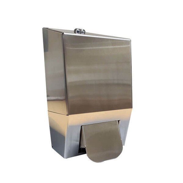 KEY LOCK STAINLESS STEEL SOAP DISPENSER | ICS Jail Supplies