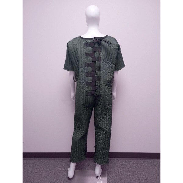 STRAIGHT LINE QUILTED SAFETY JUMPSUITS | ICS Jail Supplies